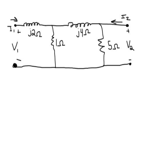 Solved Find the ABCD parameters for the following circuit, | Chegg.com