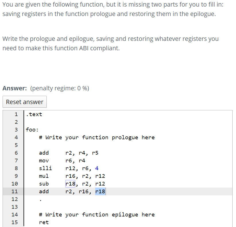 Solved You are given the following function, but it is | Chegg.com
