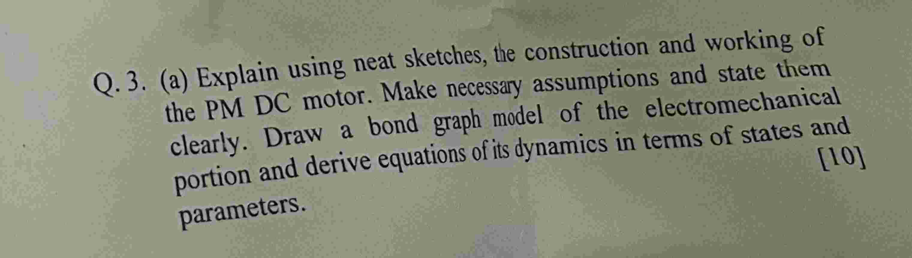 Solved Q. 3. (a) ﻿Explain using neat sketches, the | Chegg.com