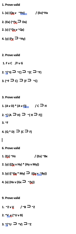 Solved These are predicate logic proofs. Prove that these | Chegg.com