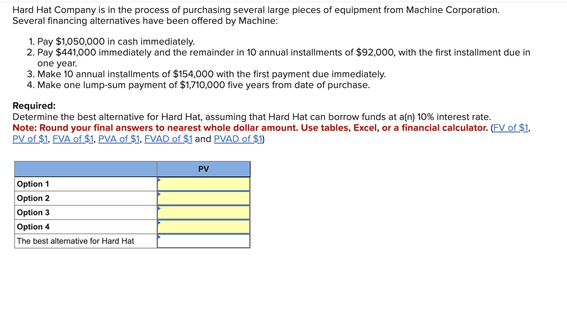 Solved Hard Hat Company is in the process of purchasing | Chegg.com