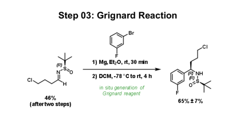 Solved Step 03: Grignard Reaction | Chegg.com