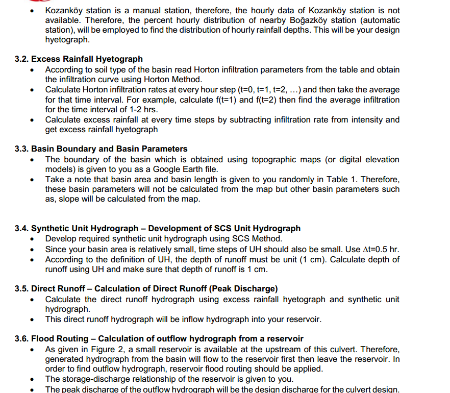 CALCULATION OF DESIGN DISCHARGE FOR A HYDRAULIC | Chegg.com