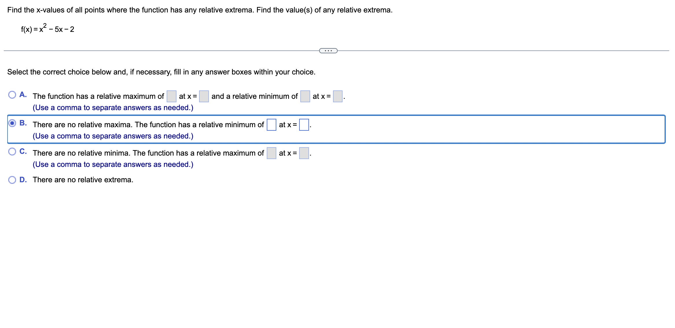 Solved Find the x-values of all points where the function | Chegg.com