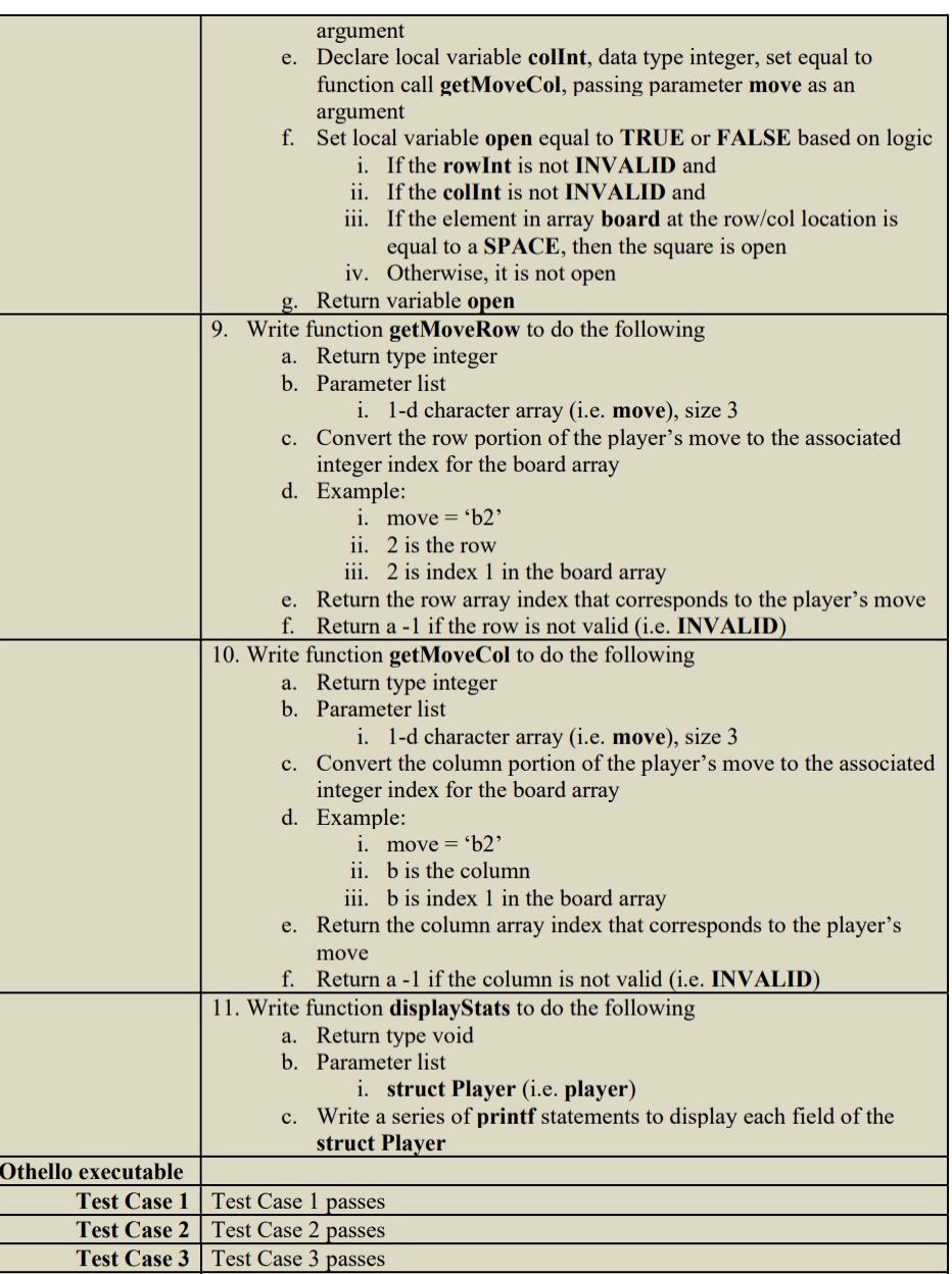 C Programming Please complete 1 to 11 in the | Chegg.com