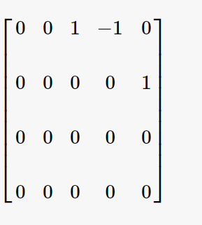 Solved (15 points) the reduced row echelon form of the | Chegg.com