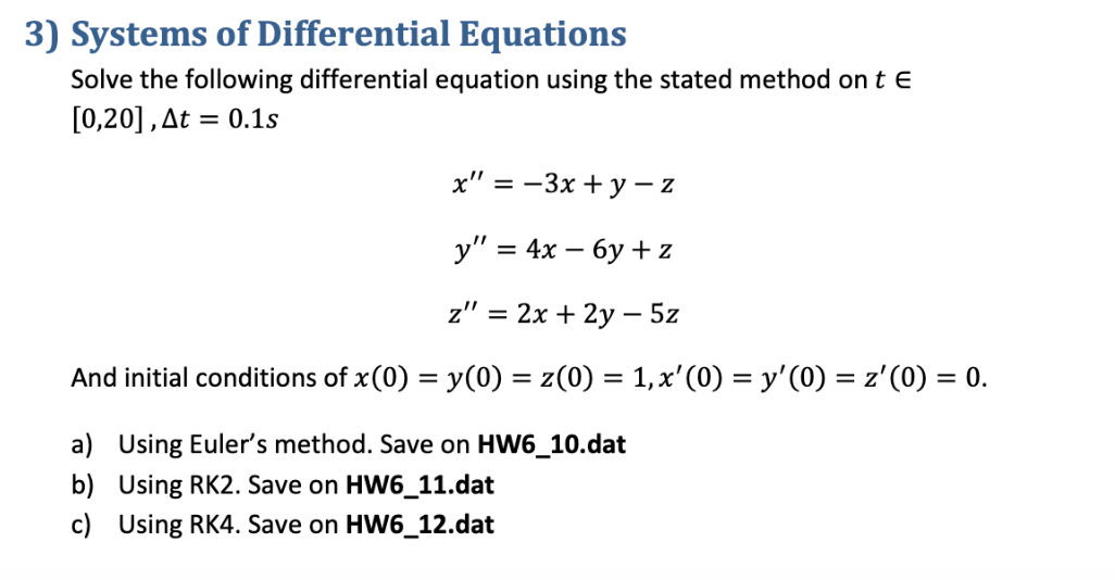 Solved Solve the following differential equation | Chegg.com