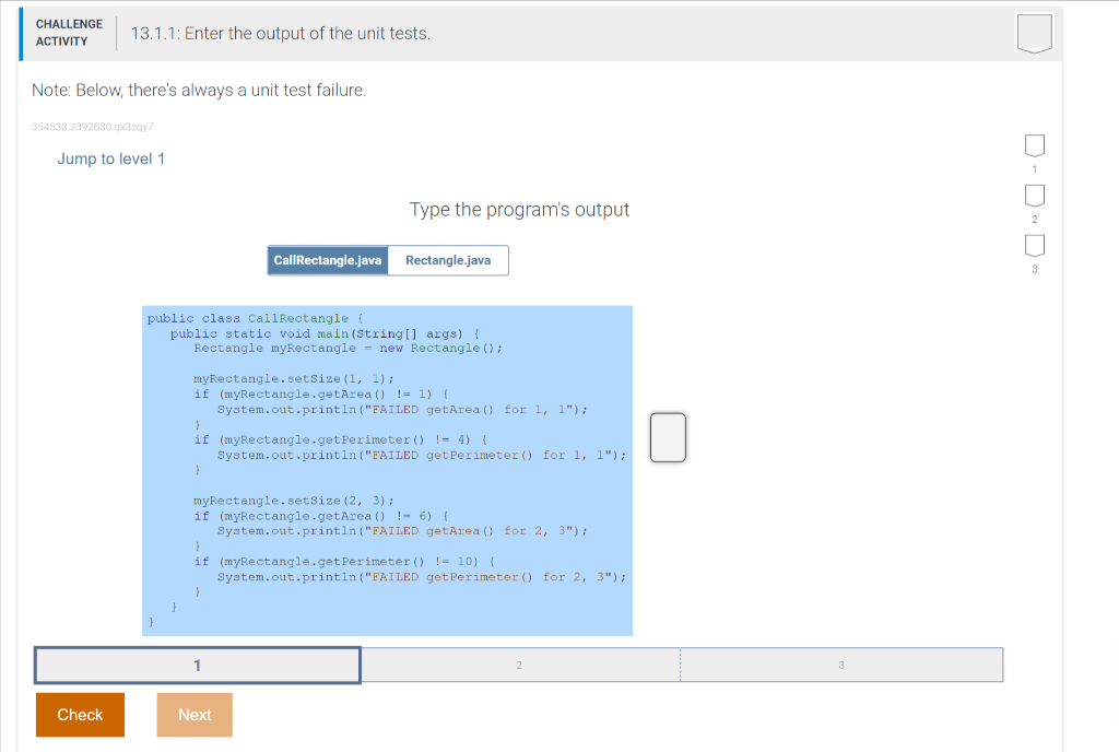 Solved CHALLENGE ACTIVITY Note: Below, there's always a unit | Chegg.com