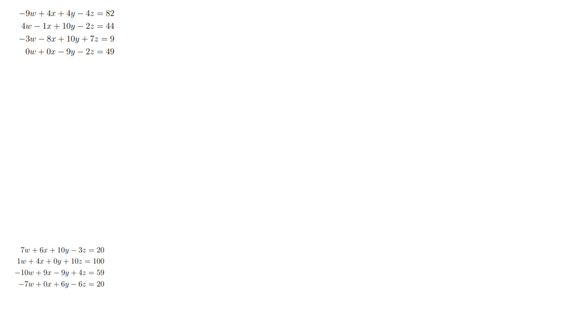 Solved Solve the 1st Equation using Crout's Reduction and | Chegg.com