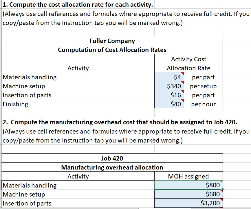 Solved Activity Based Costing Lean Operations And The Chegg Solved Activity Based Costing Lean Operations And The Chegg