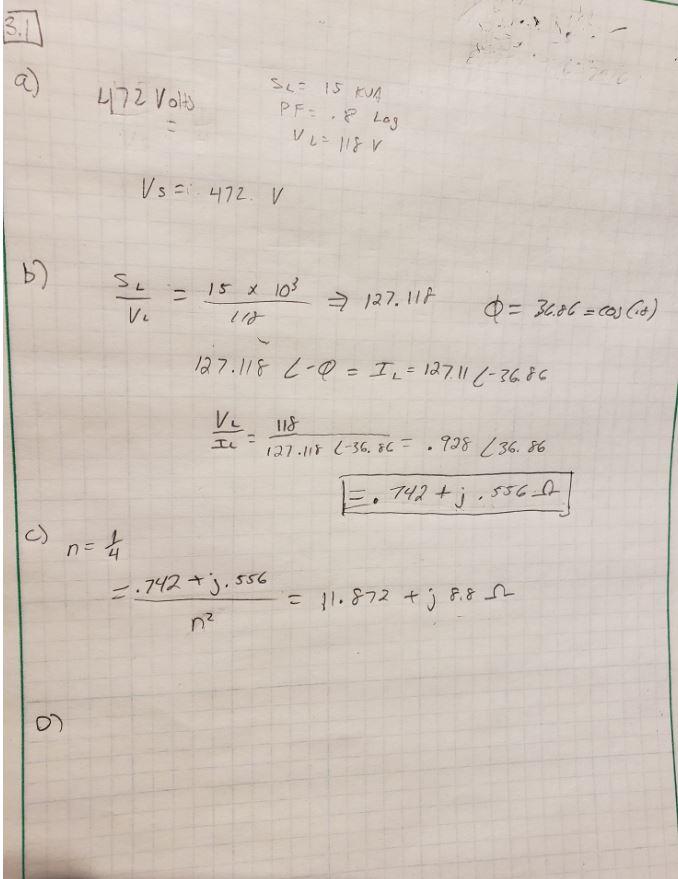 Solved Ideal, single-phase two-winding transformer A | Chegg.com