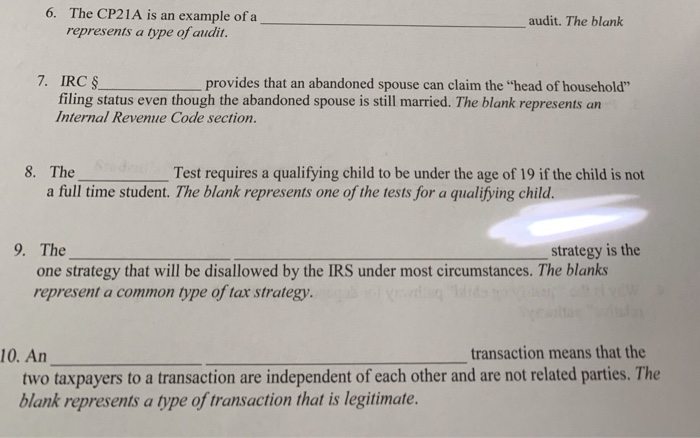Solved 6. The CP21A is an example of a represents a type of | Chegg.com