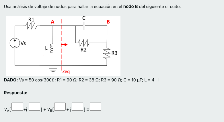 Solved Usa análisis de voltaje de nodos para hallar la | Chegg.com