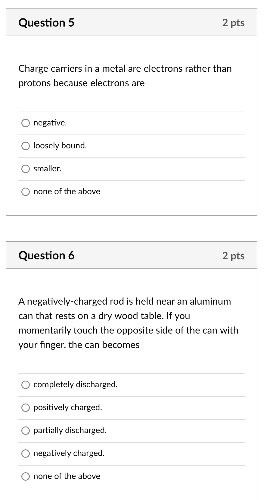 Solved Charge carriers in a metal are electrons rather than | Chegg.com