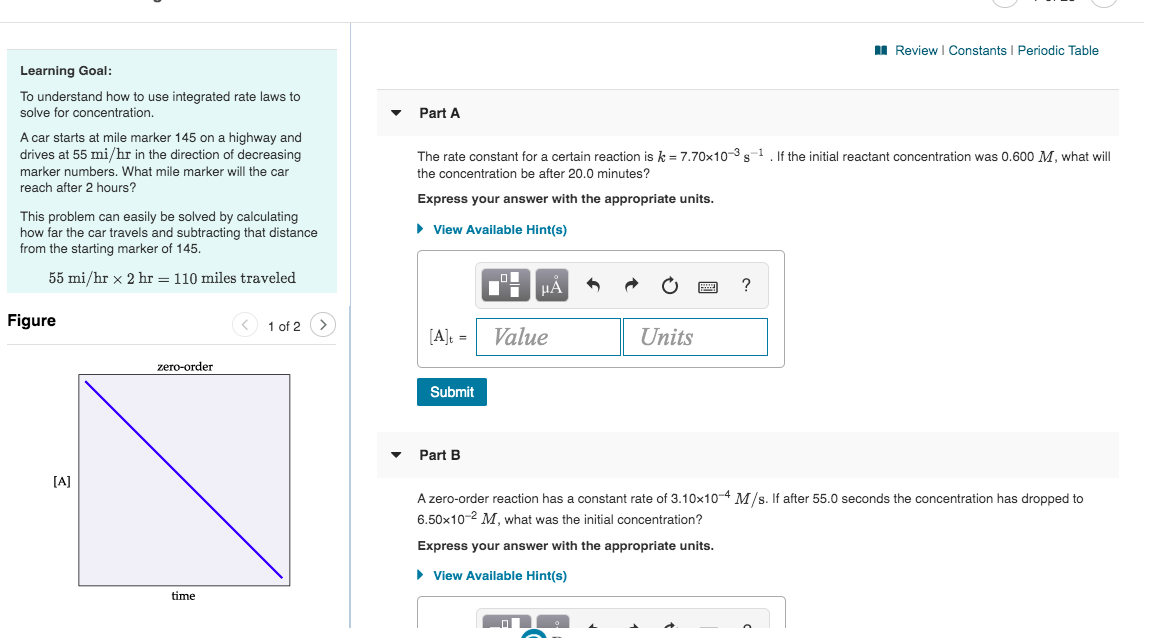Solved Review Constants Periodic Table Part A Learning Goal: | Chegg.com
