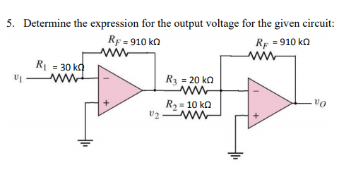 Solved 1. Calculate the CMRR (dB) if: Differential mode: va | Chegg.com