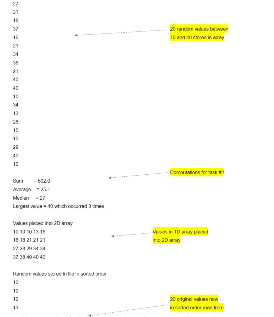 Solved Assignment Description Arrays were the first data | Chegg.com