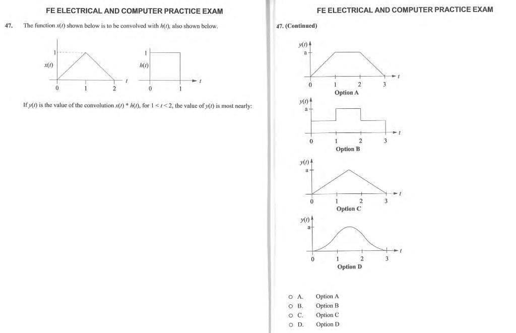 Solved FE ELECTRICAL AND COMPUTER PRACTICE EXAM FE | Chegg.com
