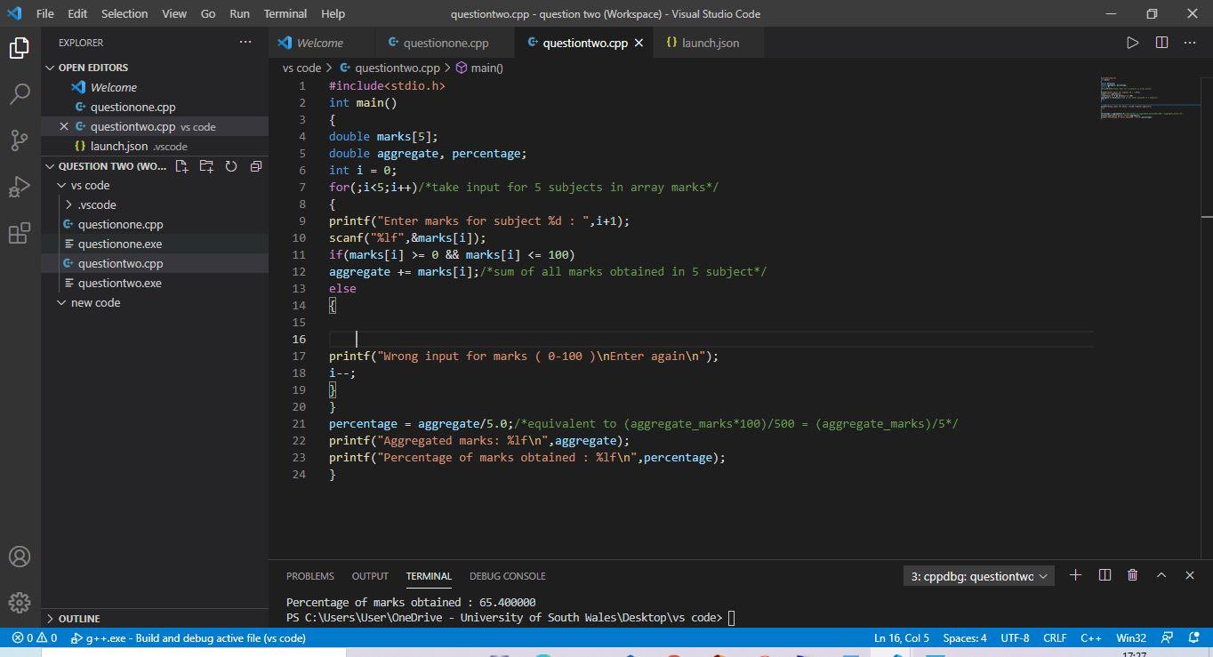 Solved If the marks obtained by a student in five different | Chegg.com