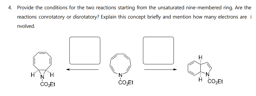 Solved Provide the conditions for the two reactions starting | Chegg.com