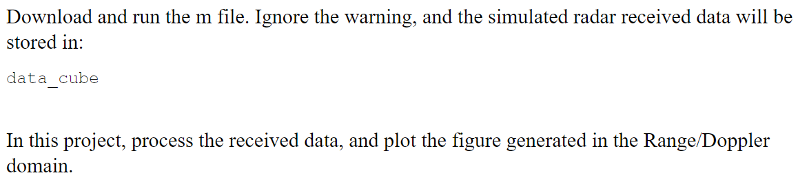 Solved is a matlab program simulating the received data of a | Chegg.com