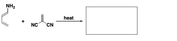 Solved NH2 -- ا . " heat + NC CN | Chegg.com