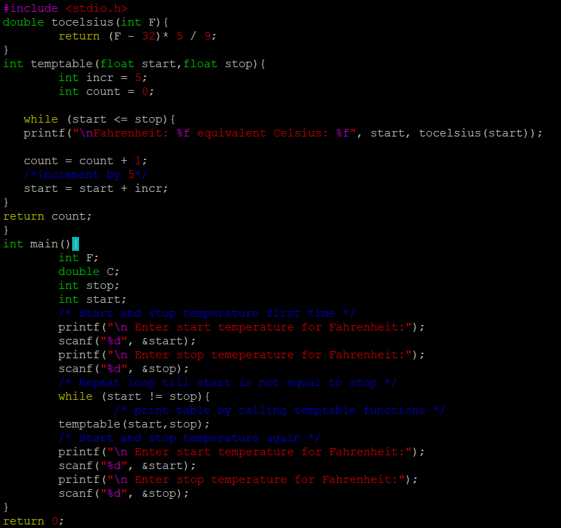 Solved · (2 Points). Copy your temptbl.c file from your Lab4 | Chegg.com