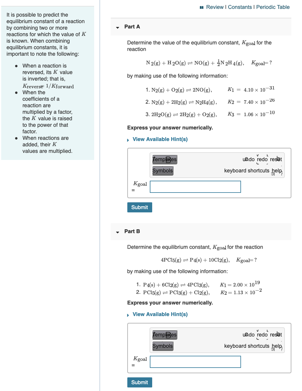 Solved n Review | Constants Periodic Table Part A It is | Chegg.com