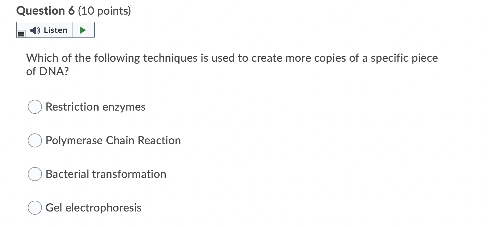 Solved Question 4 (10 points) Listen Metagenomics refers to: | Chegg.com