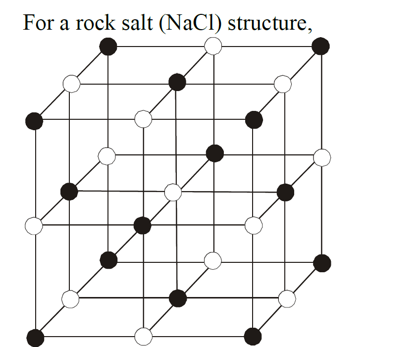 Solved 1) What is the ionic packing factor? 2) What is the | Chegg.com