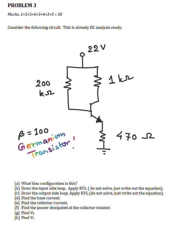 Solved PROBLEM 3 Marks: 1+5+5+6+3+4+3+3 = 30 Consider the | Chegg.com Solved PROBLEM 3 Marks: 1+5+5+6+3+4+3+3 = 30 Consider the | Chegg.com