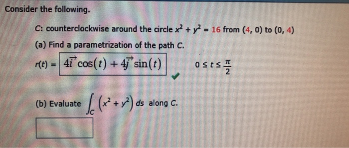 Solved Consider the following. C: counterclockwise around | Chegg.com