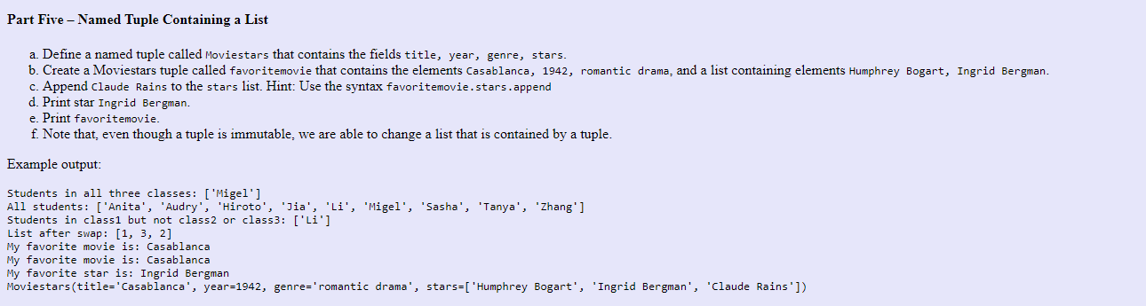 Solved This assignment consists of one script with five | Chegg.com