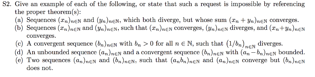 Solved Give an example of each of the following, or state | Chegg.com