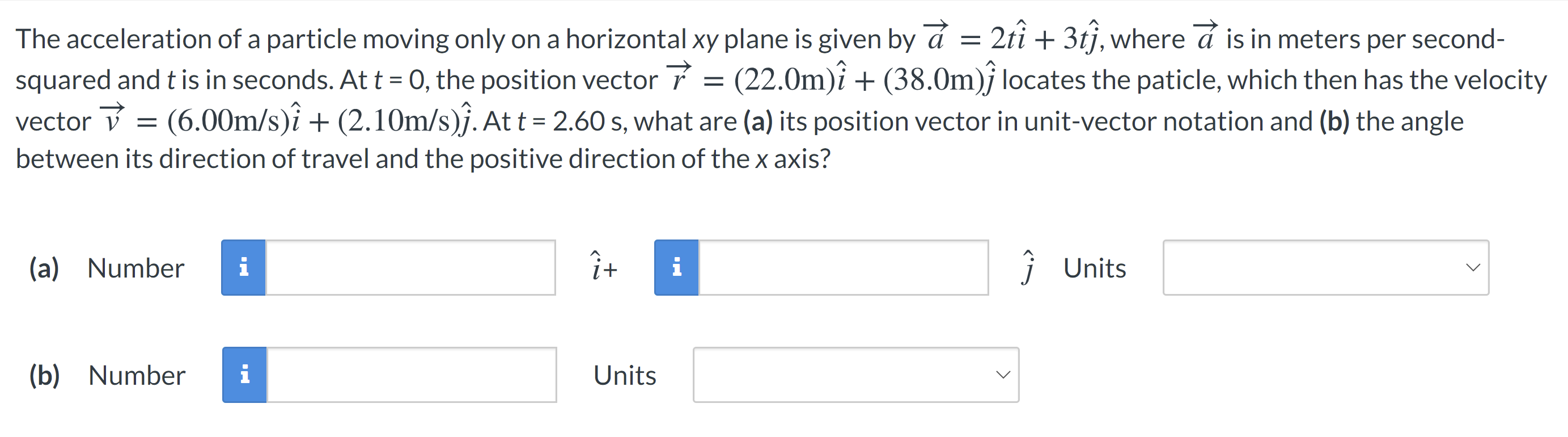 Solved The acceleration of a particle moving only on a | Chegg.com