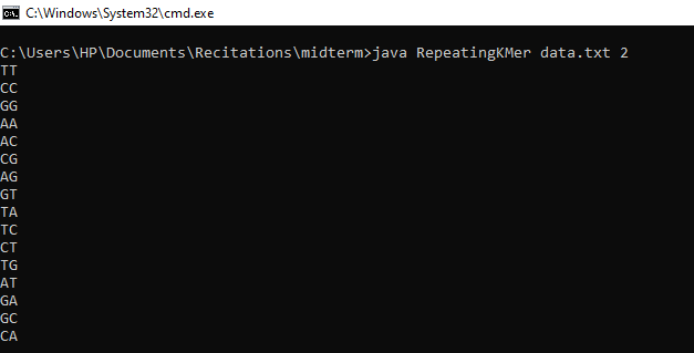 (JAVA) The first command line argument to your | Chegg.com