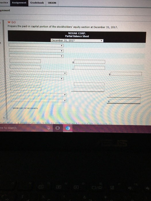 Solved ORION Problem 11-1A (Part Level Submission) Novak | Chegg.com
