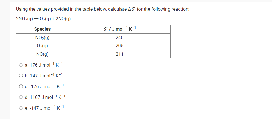 Solved Using the values provided in the table below, | Chegg.com