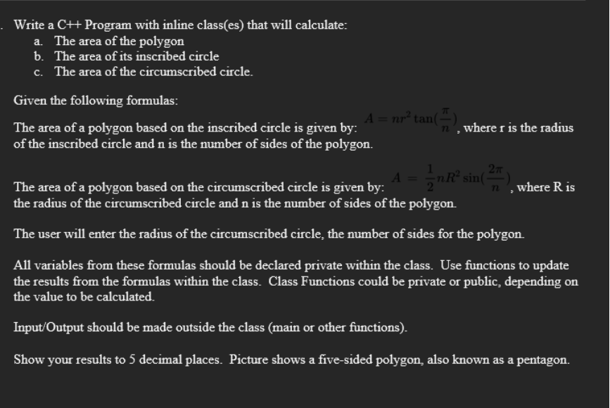 Solved 1)It has to be 1 single program, not 3 different | Chegg.com