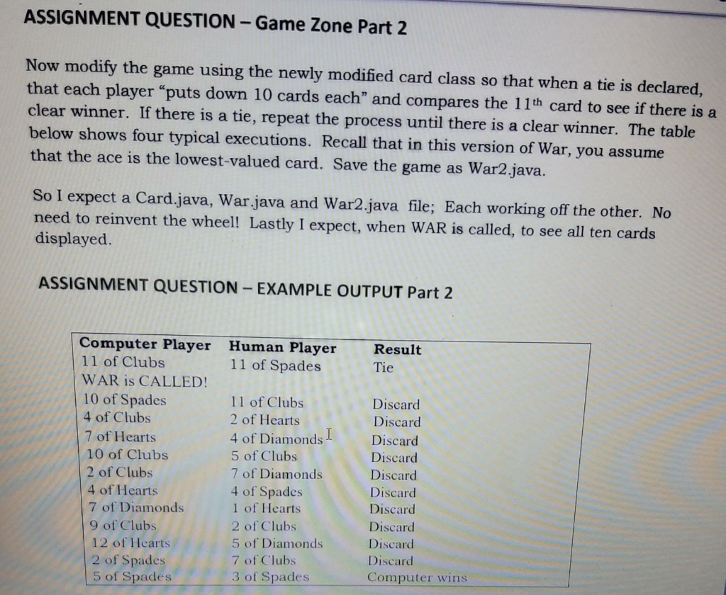 Solved ASSIGNMENT QUESTION - Game Zone Part 2 Now modify the | Chegg.com
