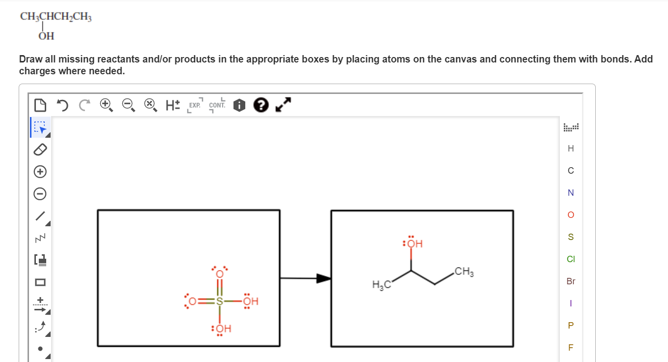 Solved Draw all missing reactants and/or products in the | Chegg.com