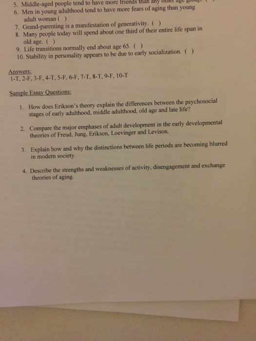 Solved Middle-aged people tend to have more friends than any | Chegg.com
