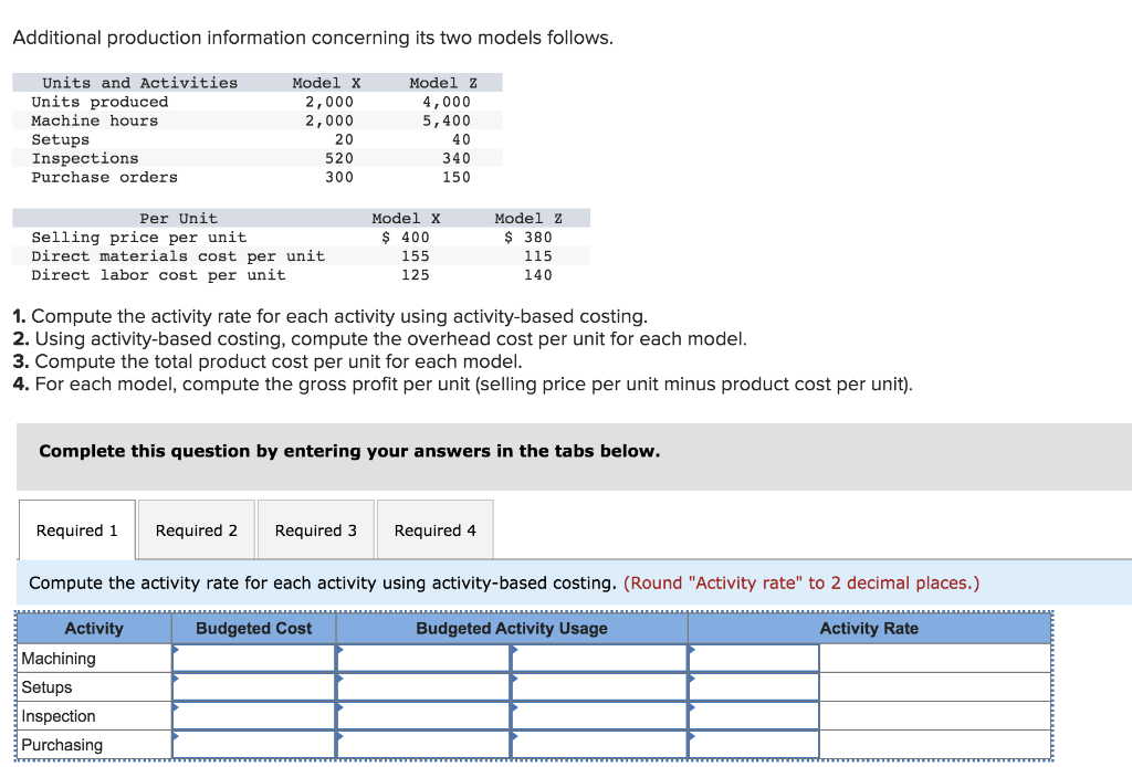 Solved Ice Cool produces two different models of air | Chegg.com