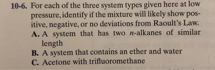 Solved 10-6. For each of the three system types given here | Chegg.com