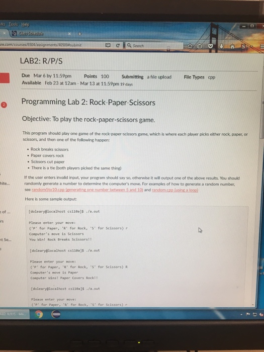 Solved Can someone send me the code my C++ programming | Chegg.com