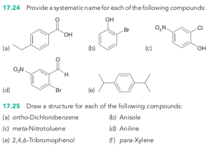 Solved: 17.24 Provide A Systematic Name For Each Of The Fo... | Chegg.com