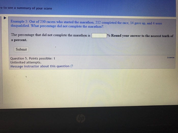 Solved Out of 230 racers who started the marathon, 212 | Chegg.com