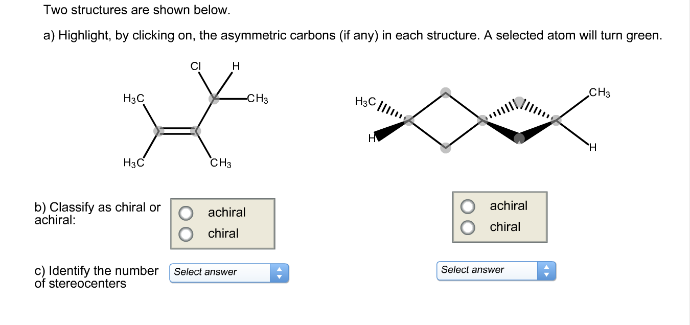 Solved Indicate the stereochemical configuration for the | Chegg.com