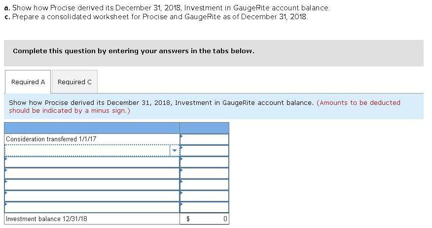 Solved On January 1, 2017, Procise Corporation acquired 100 | Chegg.com