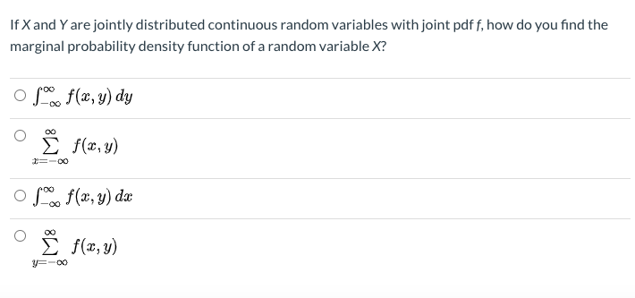 Solved If X and Y are jointly distributed continuous random | Chegg.com
